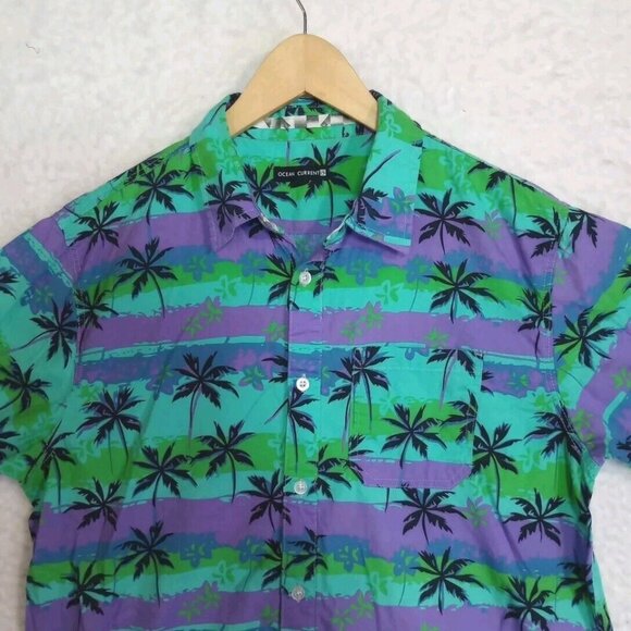Ocean Current | Shirts | Ocean Current Hawaiian Style Shirt Tropical ...